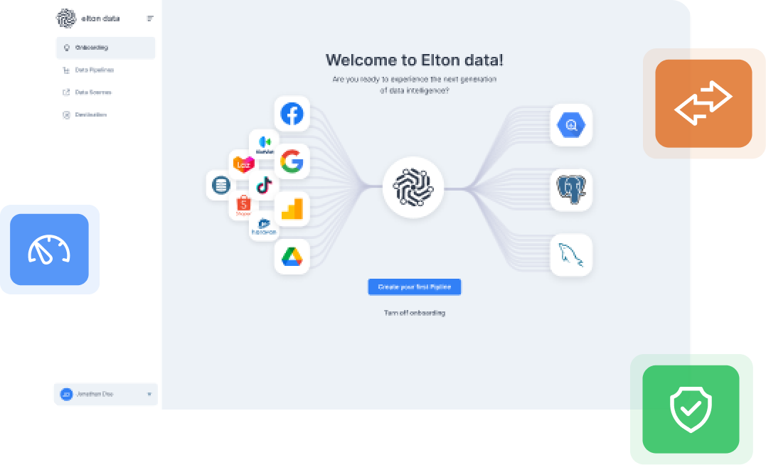 Elton Data | Nền tảng kết nối dữ liệu tự động